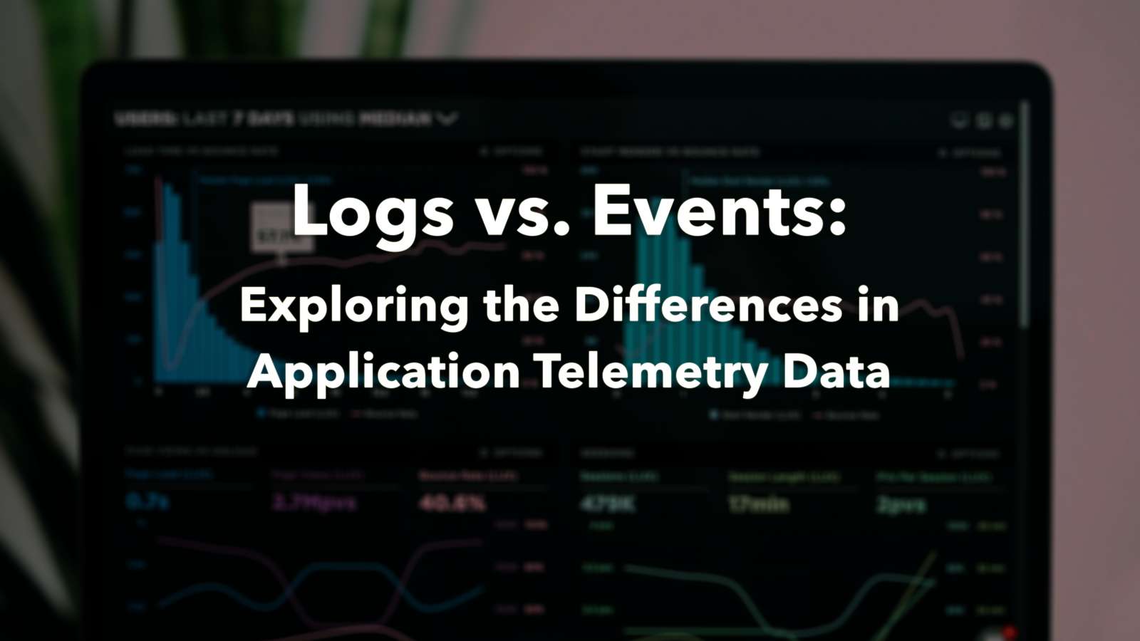 Logs vs. Events: Exploring the Differences in Application Telemetry Data